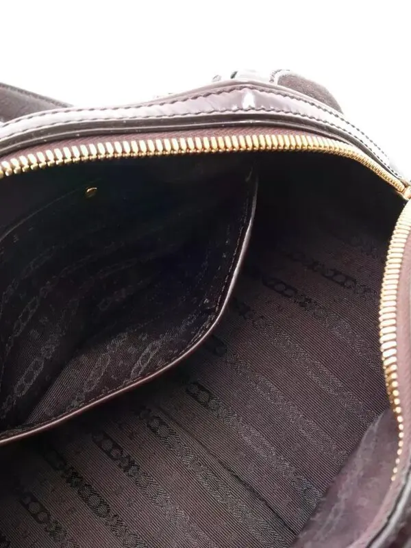Celine Perforated Trim Tassel Shoulder Bag