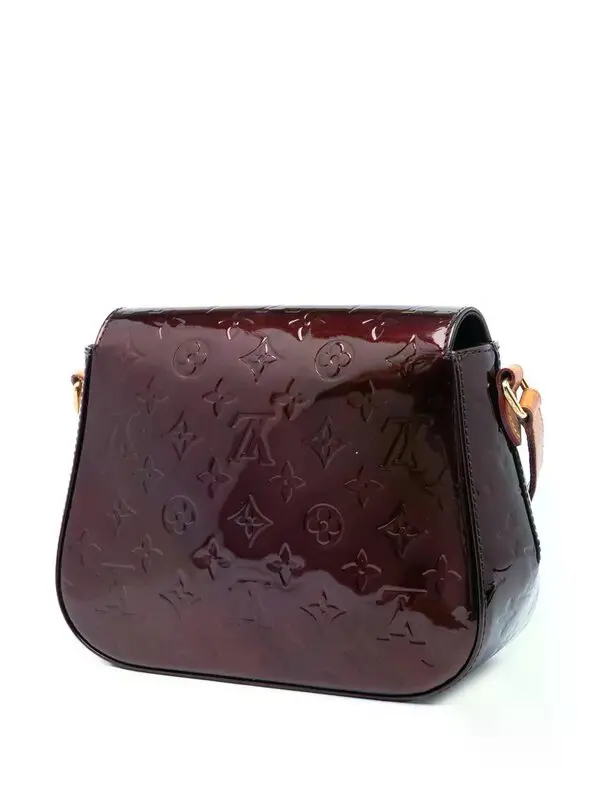 LOUIS VUITTON Monogram Vernis Bellflower Pm Crossbody Bag - Red