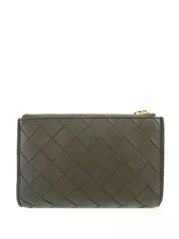 Bottega Veneta 2012-2026 Nappa Intrecciato Bifold Wallet Small Wallets