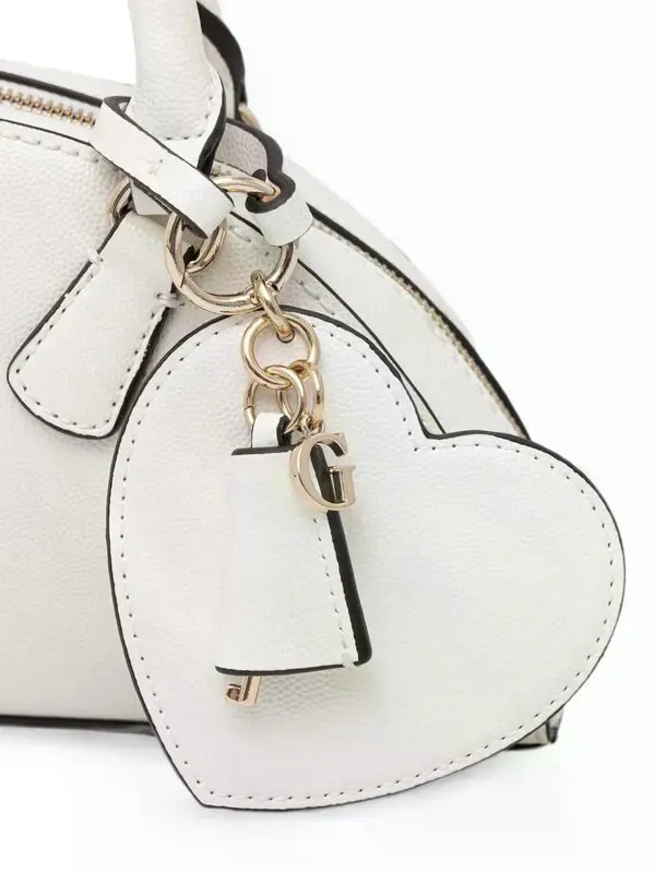 Guess Isobel Logo-plaque Heart-charm Tote Bag