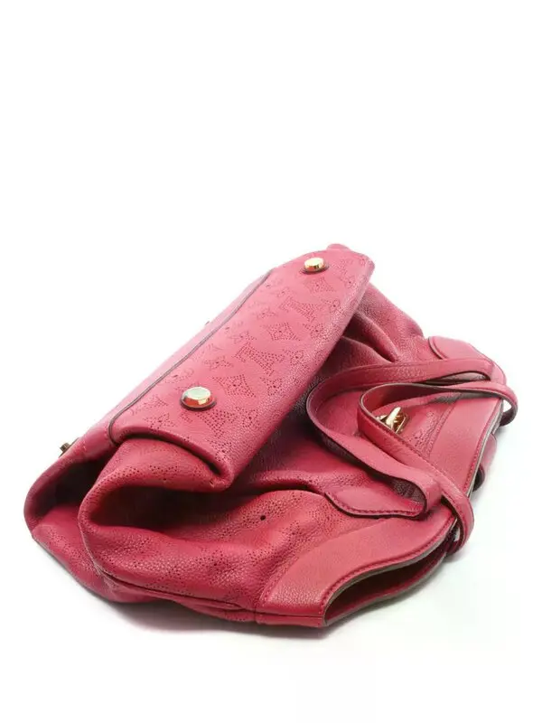LOUIS VUITTON 2011 Monogram Mahina Cirrus Pm Handbag - Pink