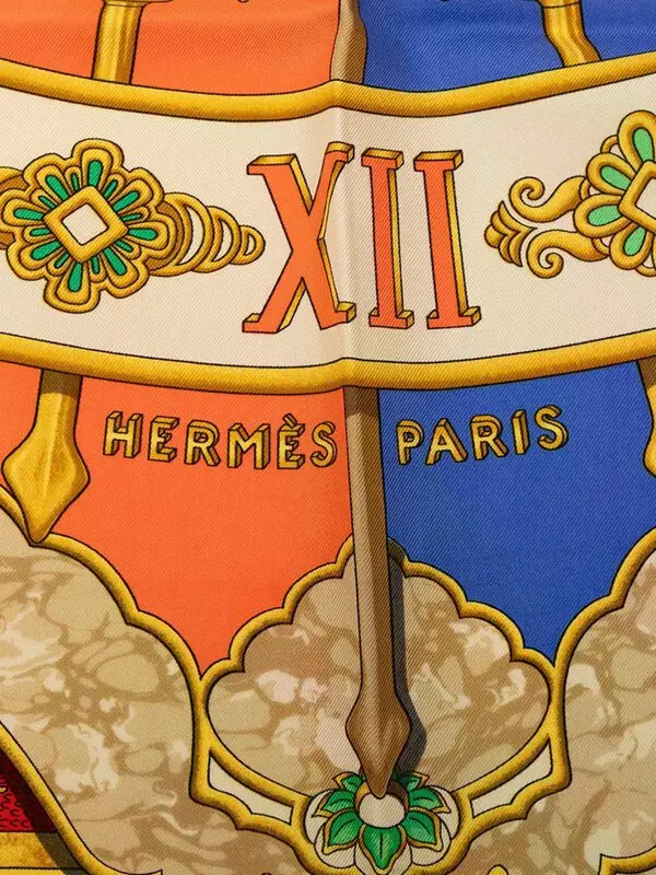 Hermès 2000-2026 Carpe Diem Silk Scarf 90 Scarves