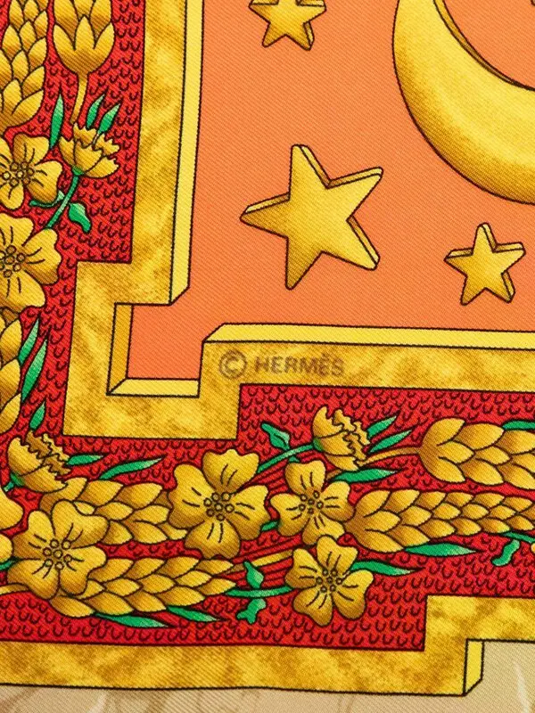 Hermès 2000-2026 Carpe Diem Silk Scarf 90 Scarves