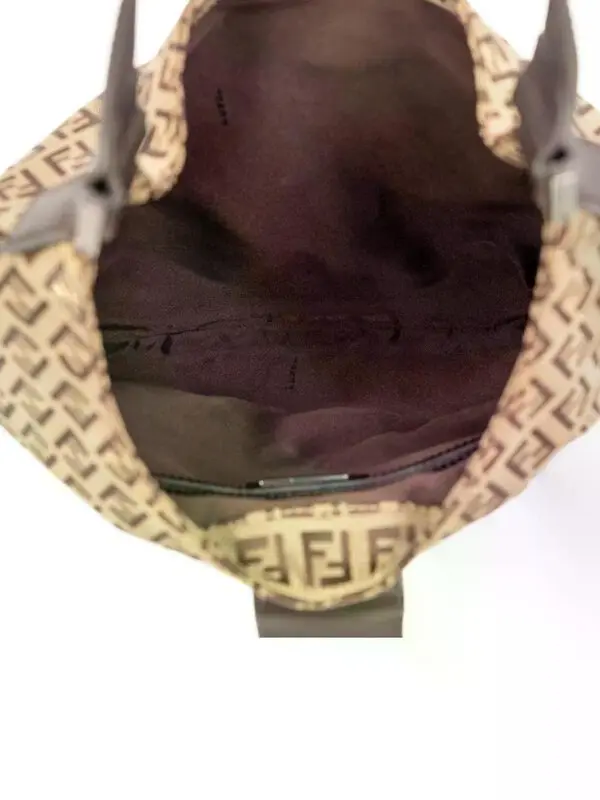 Fendi 2010-2010 Zucchino Canvas Shoulder Bag