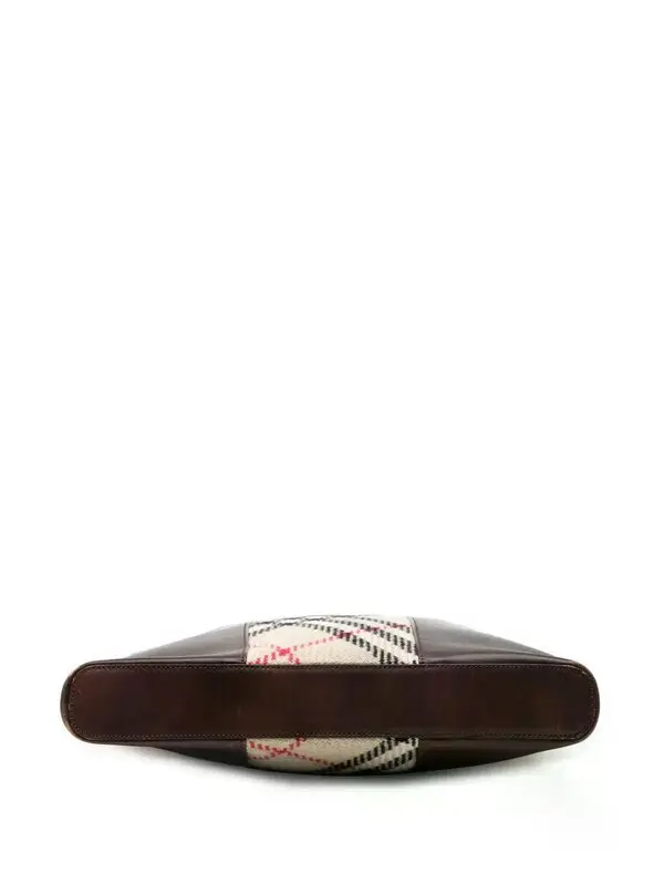Burberry Supernova Check Wool Tote Bag