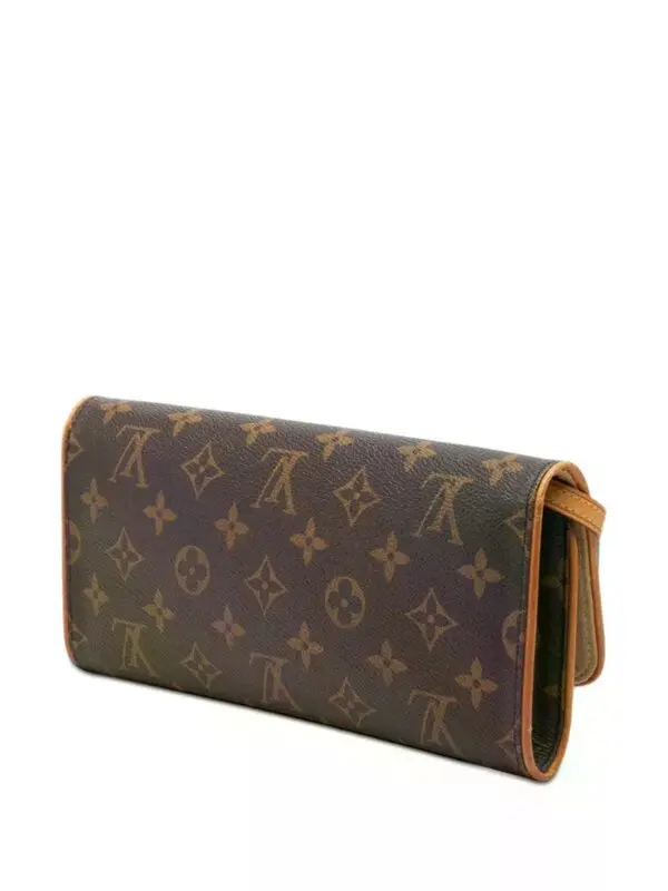 LOUIS VUITTON Monogram Canvas Pochette Twin Gm Bag