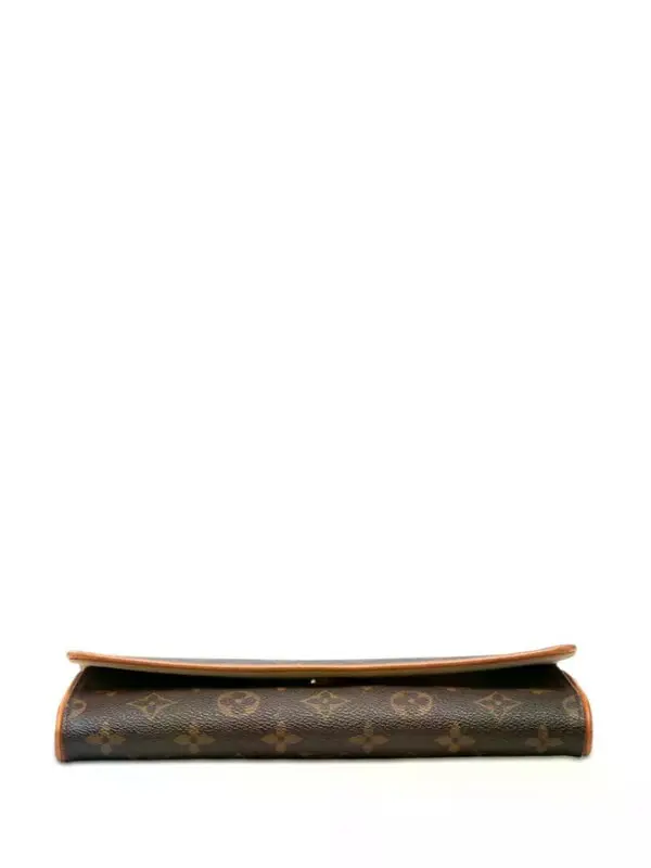 LOUIS VUITTON Monogram Canvas Pochette Twin Gm Bag