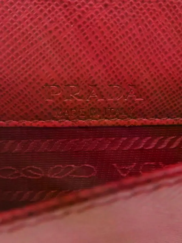 Prada Saffiano Leather Smartphone Case Crossbody Bag
