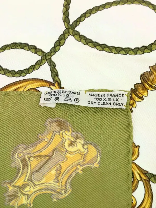 Hermès 20th Century Les Cles Silk Scarf 90 Scarves