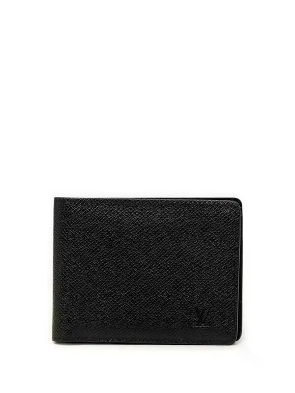 LOUIS VUITTON 2013 Taiga Bifold Wallet Small Wallets