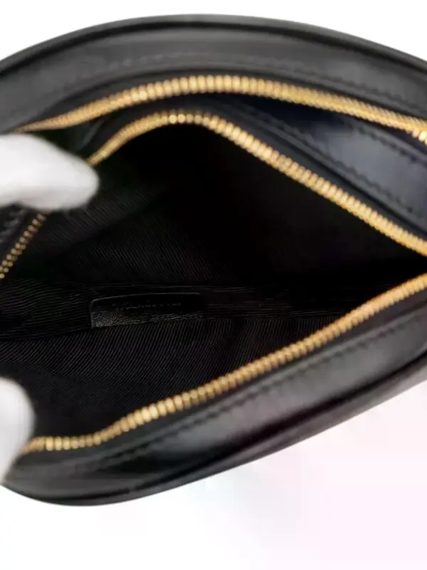 Burberry Louise Round Crossbody Bag - Black