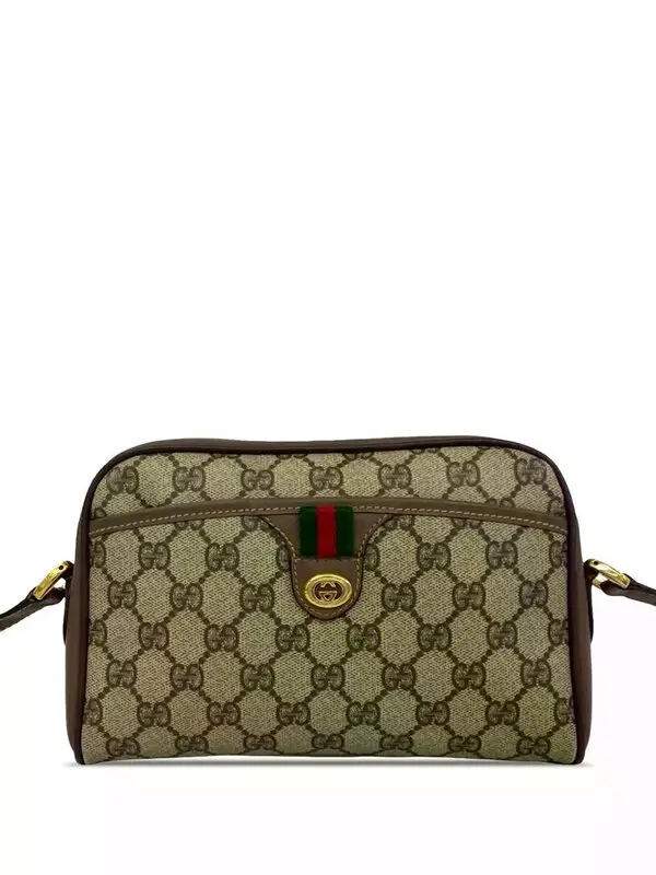 Gucci 20th Century Gg Supreme Web Crossbody Bag - Neutrals