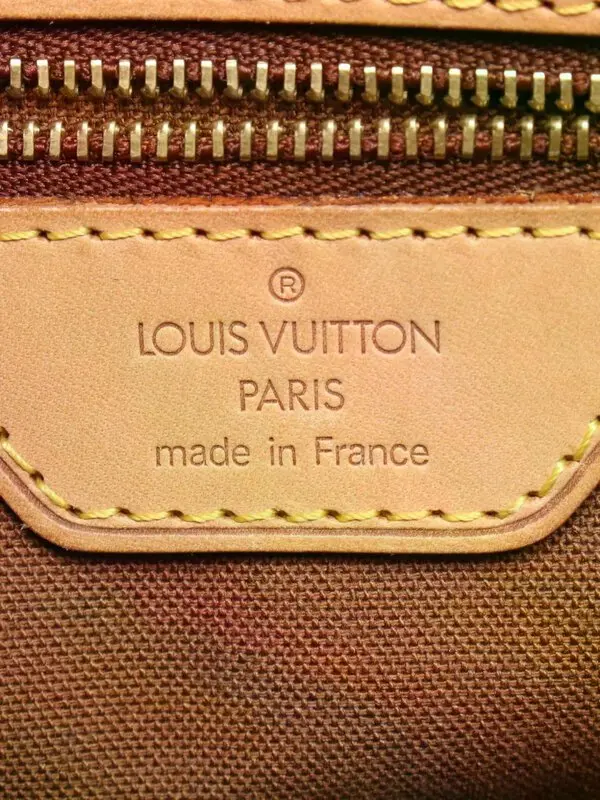 LOUIS VUITTON Monogram Canvas Vivian Gm Tote Bag - Brown