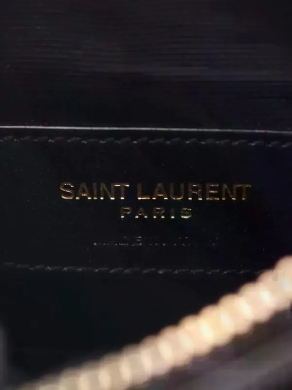 Saint Laurent 2010s Small Quilted Bill Pouch