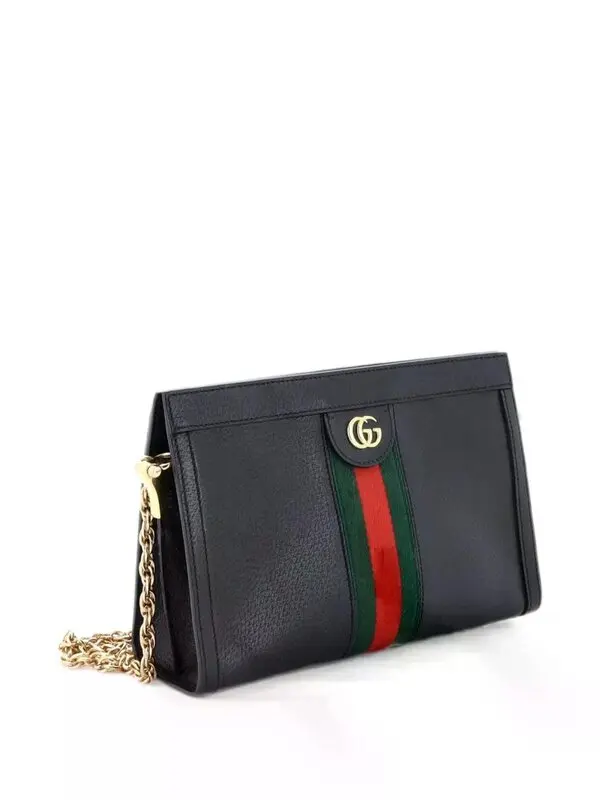 Gucci Ophidia Chain Shoulder Bag Leather Small Crossbody Bag