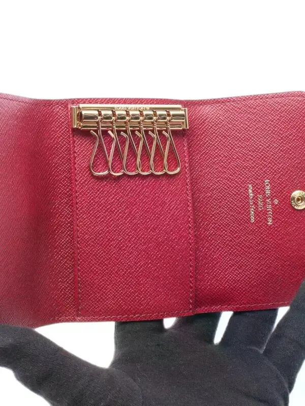 LOUIS VUITTON 2010 Multicles 6 Monogram Key Case
