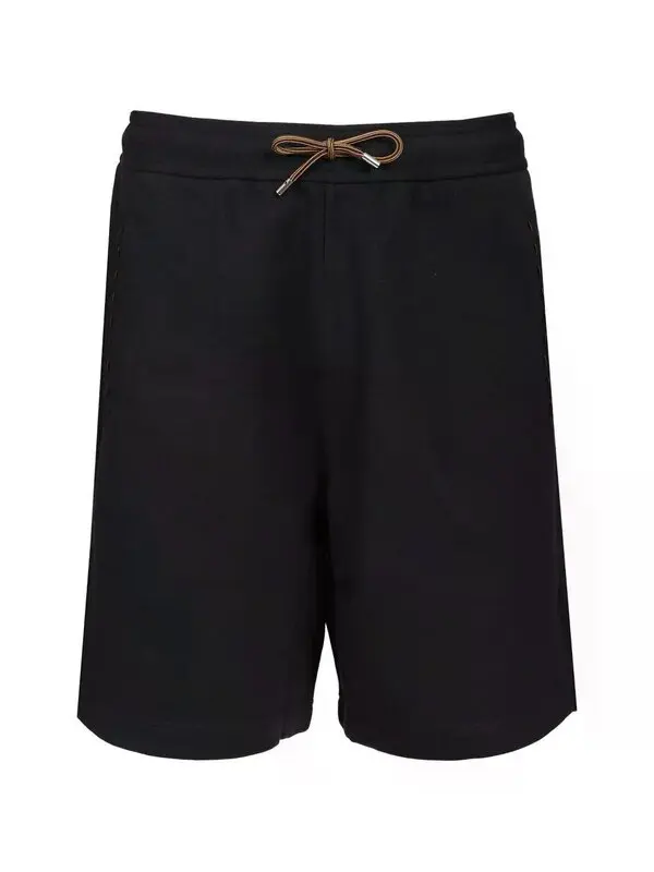 Fendi Cotton Drawstring Track Shorts