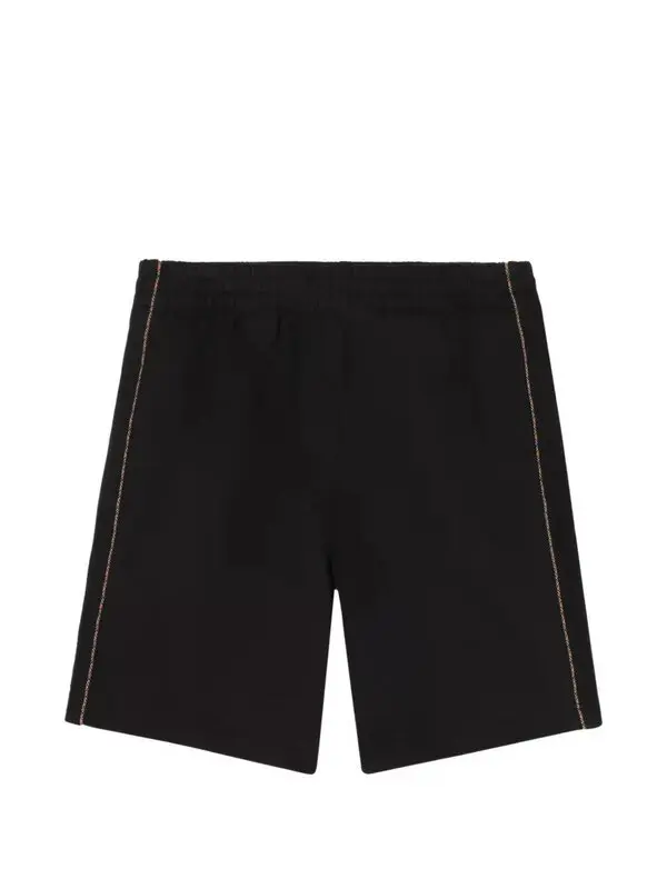 Burberry Check Piping Cotton Shorts