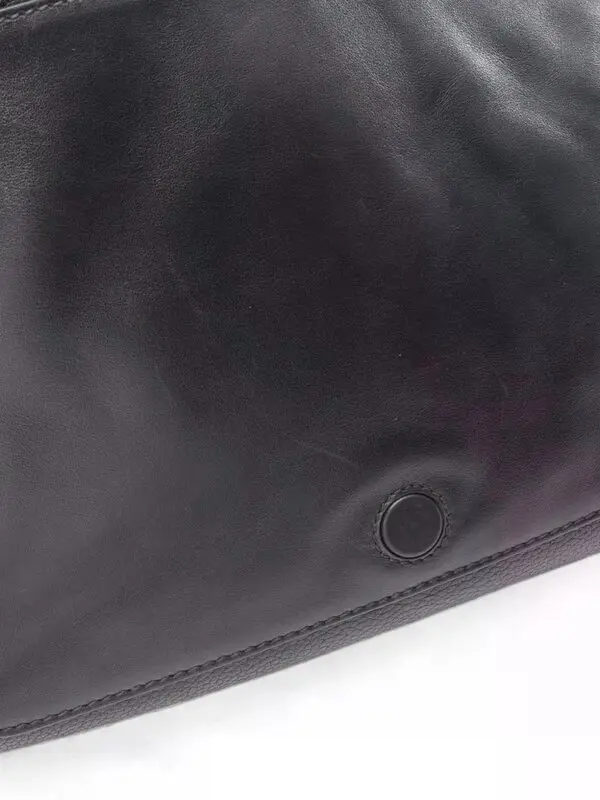 Prada 2000s Toro Leather Shoulder Bag