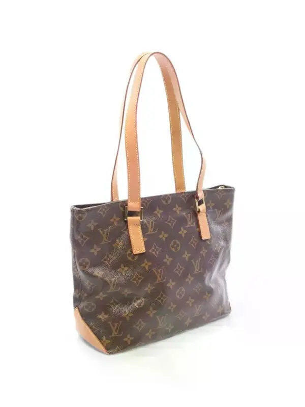 LOUIS VUITTON Monogram Canvas Cabas Piano Shoulder Bag