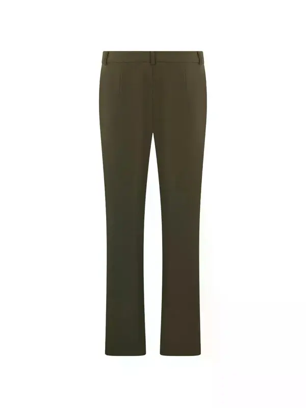 Moschino Tailored Straight-leg Trousers - Green