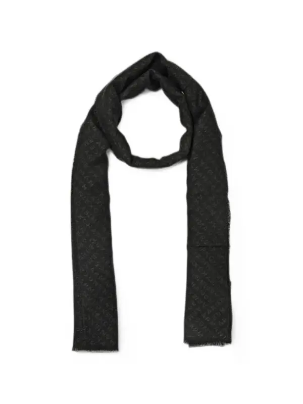 Emporio Armani Logo-jacquard Scarf