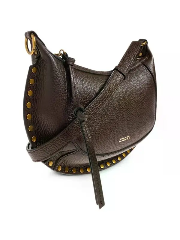 Isabel Marant Étoile Stud-embellished Leather Shoulder Bag