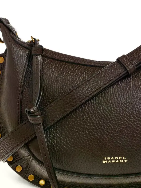 Isabel Marant Étoile Stud-embellished Leather Shoulder Bag