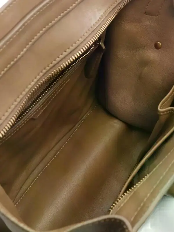 Celine Micro Luggage Tote Bag - Brown