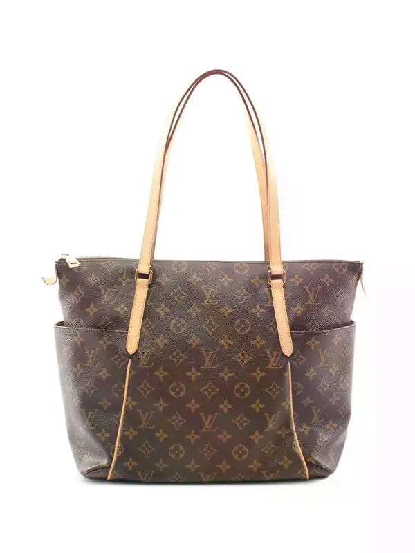 LOUIS VUITTON Monogram Canvas Shoulder Bag - Brown