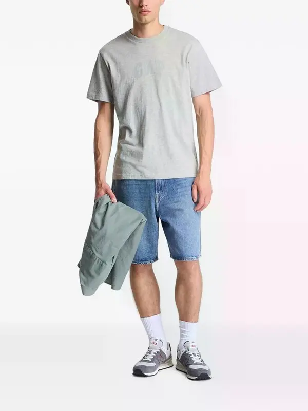 Gap Distressed Denim Shorts - Blue