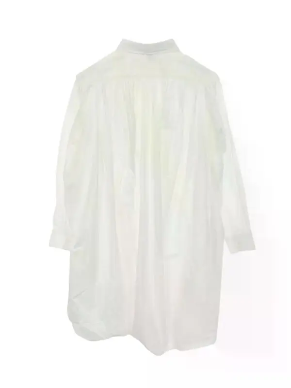 LOUIS VUITTON Pleated Detail Shirt Dress