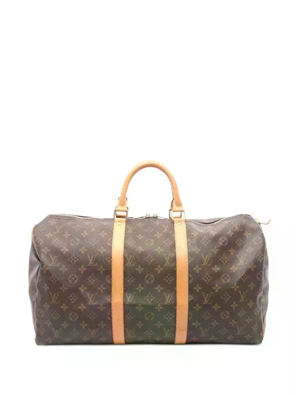 LOUIS VUITTON Keepall 50 Holdall - Brown