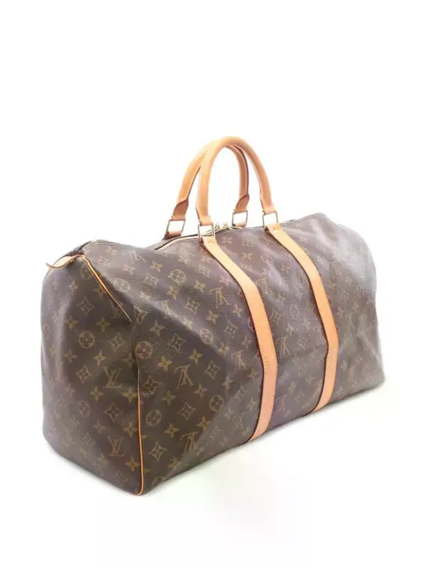 LOUIS VUITTON Keepall 50 Holdall - Brown
