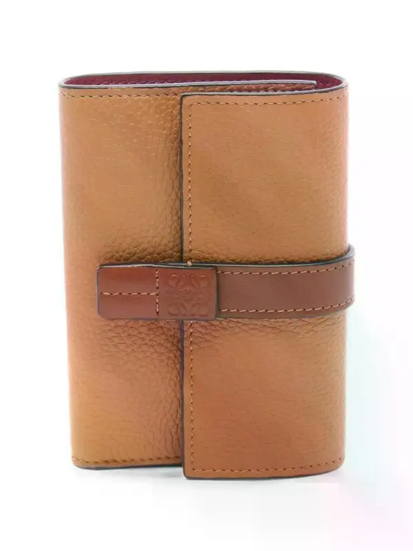 Loewe 2010s Small Vertical Wallet - Brown