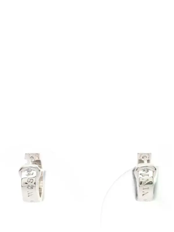 VIVIENNE WESTWOOD Tone Hoop Earrings - Silver