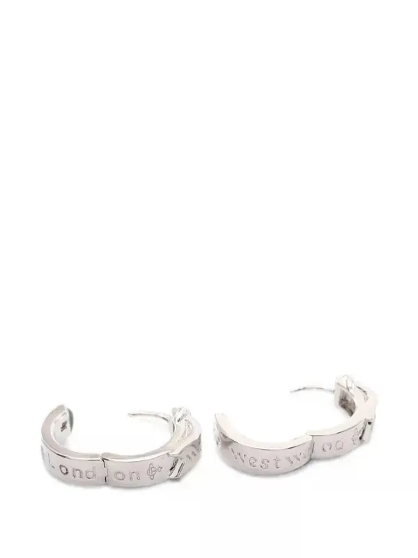 VIVIENNE WESTWOOD Tone Hoop Earrings