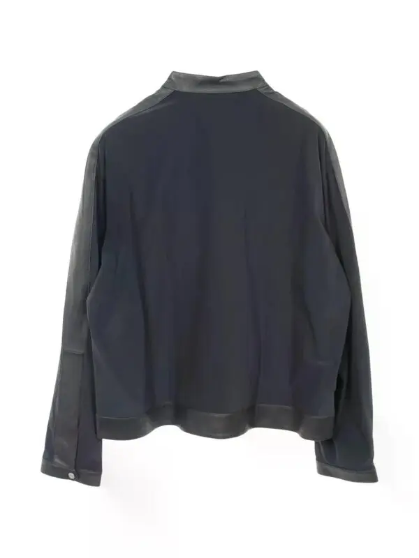Hermès Sellier Buttons Calf Leather-trim Jacket