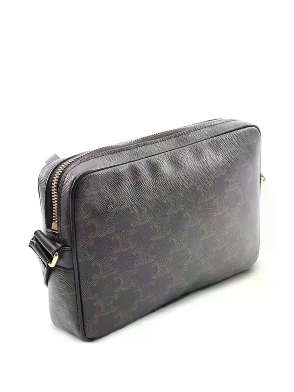 Celine Medium Triomphe Messenger Bag - Black