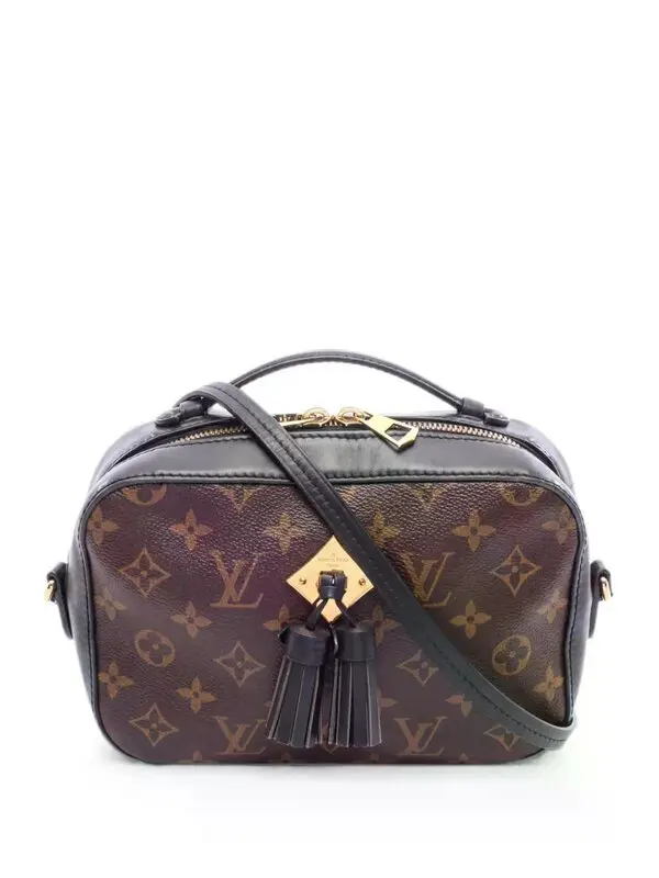 LOUIS VUITTON Monogram Saintonge Shoulder Bag - Brown