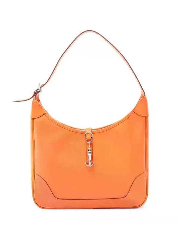 Hermès 2006 Trim Shoulder Bag - Orange