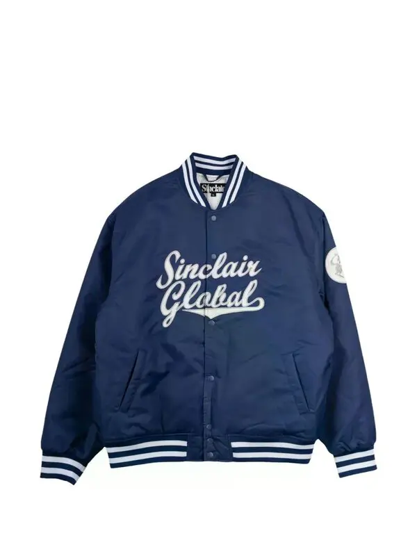 SINCLAIR Logo Embroidered Bomber Jacket