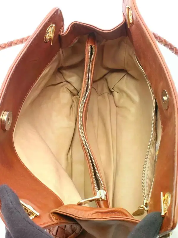 Bottega Veneta 2000s Intrecciato Shoulder Bag