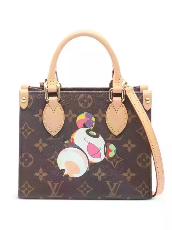 LOUIS VUITTON Monogram Canvas Bb On-the-go Two-way Handbag - Brown