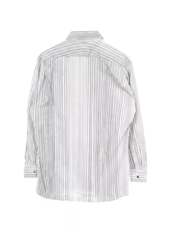 Hermès 2010s Button-up Striped Shirt