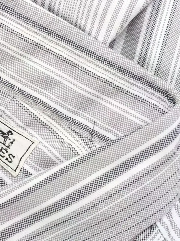 Hermès 2010s Button-up Striped Shirt
