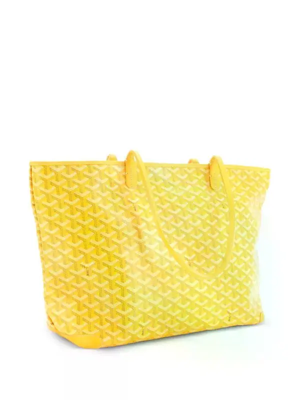 Goyard Artois Tote Coated Canvas Mm Shoulder Bag - Yellow
