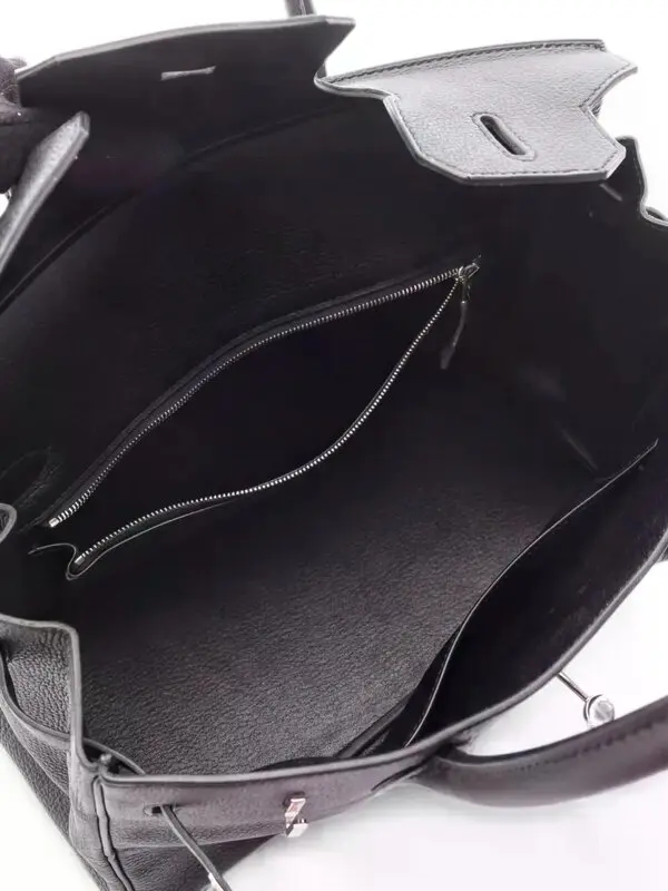 Hermès Handbag With Silver-tone Hardware