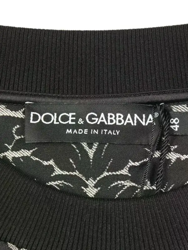Dolce & Gabbana Jacquard Pattern Sweater