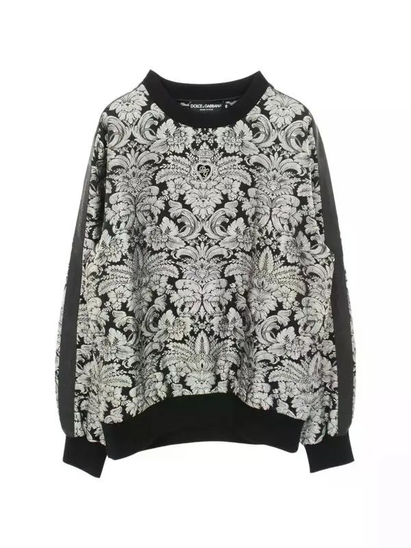 Dolce & Gabbana Jacquard Pattern Sweater
